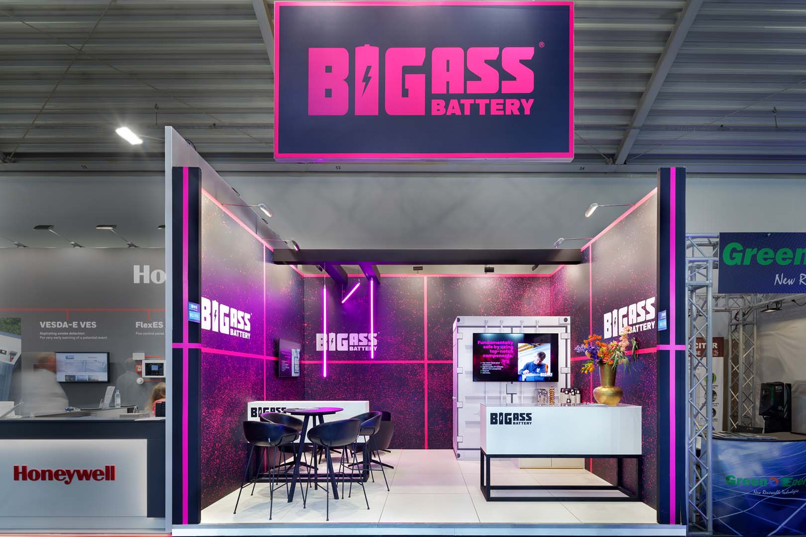 Exhibition Stand Big Ass Battery - Eldee Expo Experts