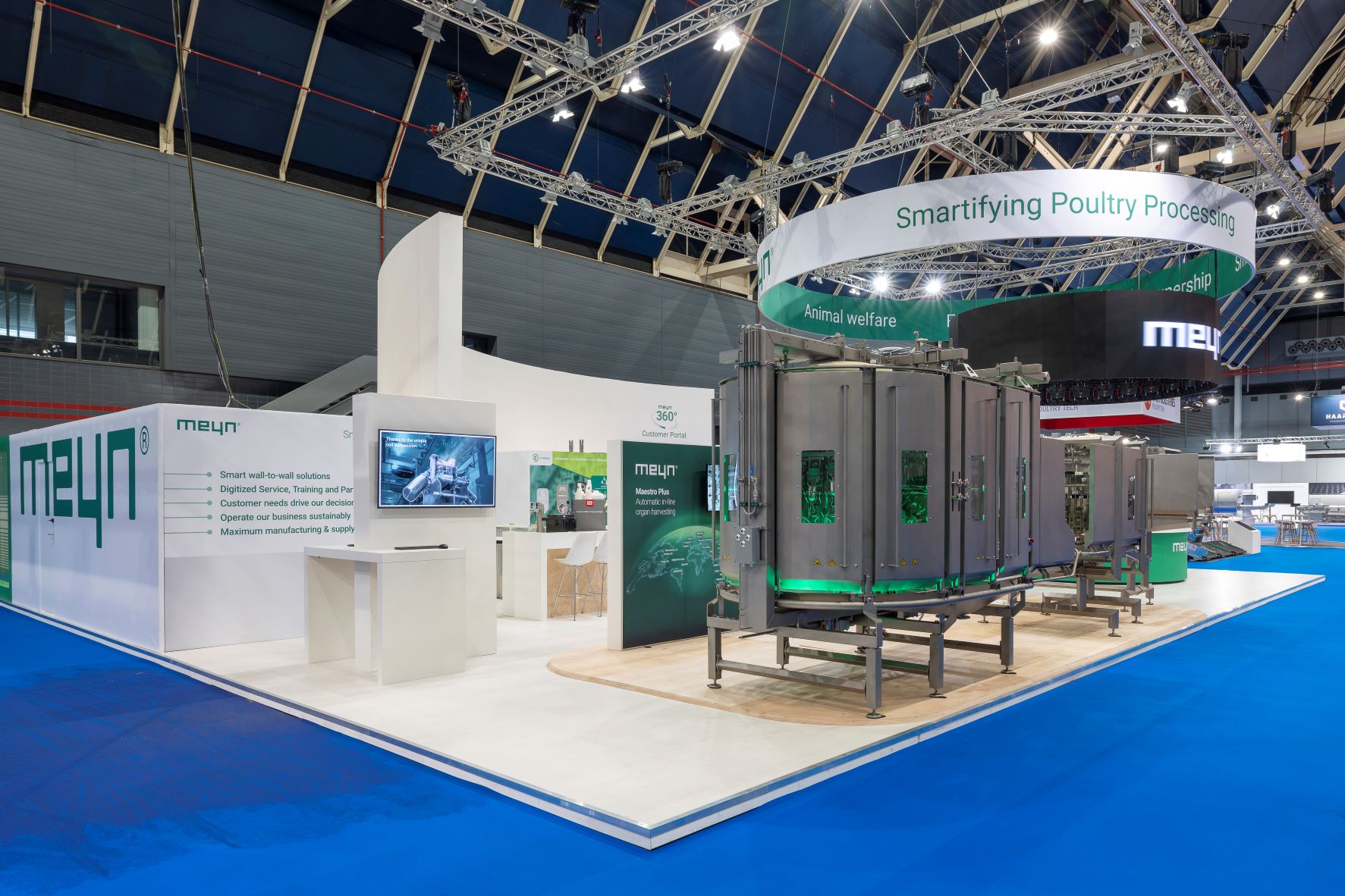 Beursstand voor Meyn - VIV Europe - Eldee Expo ExpertsEldee Expo Experts